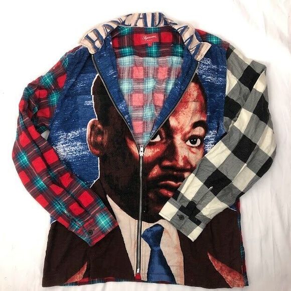 Supreme | Jackets & Coats | Supreme Martin Luther King Mlk Zip Up ...